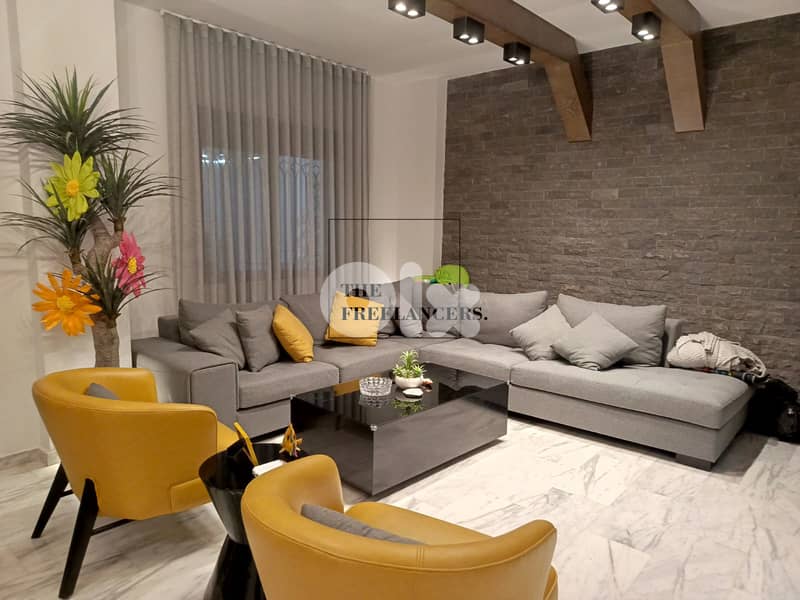 Fully Furnished Apartment + Terrace for sale in Bsalim TIR3113 ...