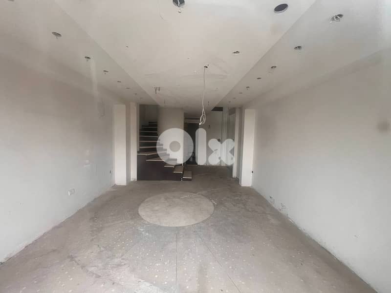Kaslik/ Shop Duplex for rent - كسليك / محل دوبلكس للإيجار - Commercials For Rent - 116461736