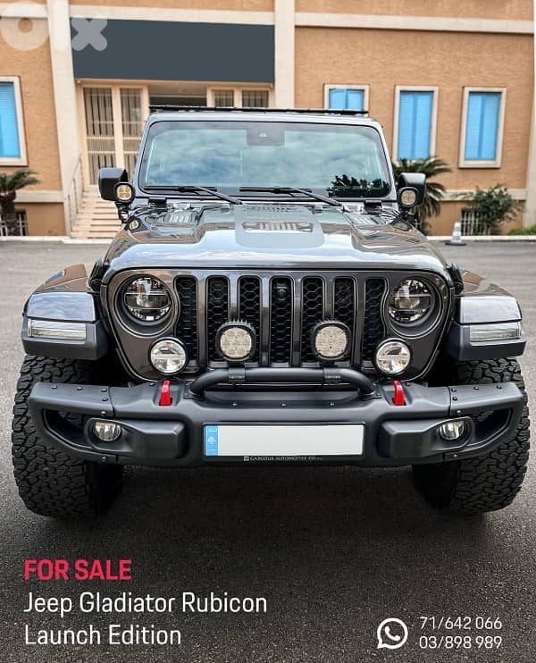 JEEP GLADIATOR RUBICON launch edition 1/300 company source like new ...