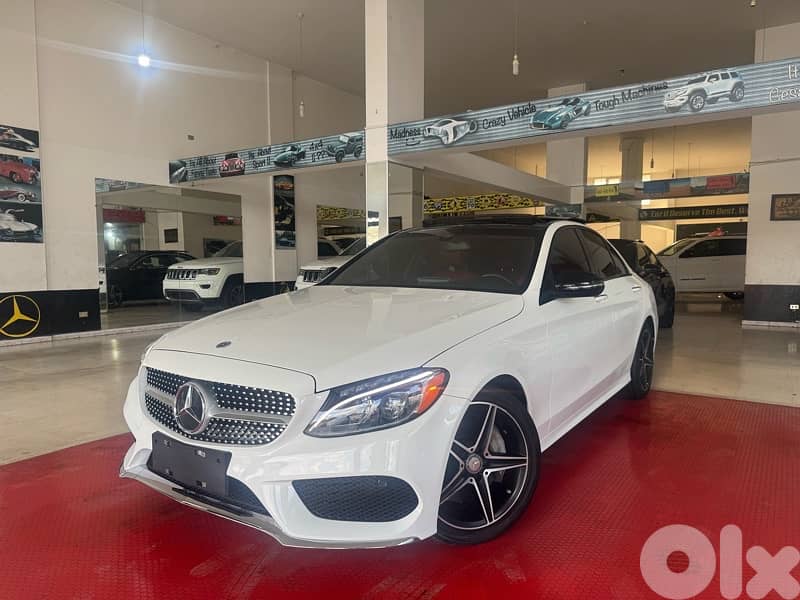 MERCEDES C300 2017 LOCK ///AMG, red interior, super clean, 81/882165 ...