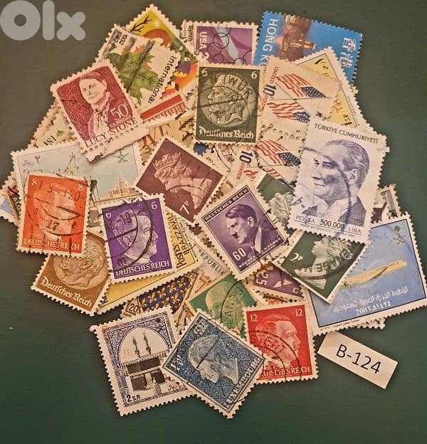 world old stamps since 1940's Lot # B-124 50+ stamps - Antiques ...
