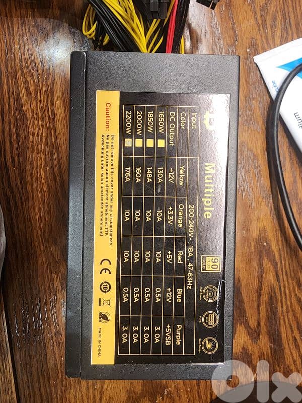 Power supply psu 2200 watt - Computer Parts & IT Accessories - 116560235