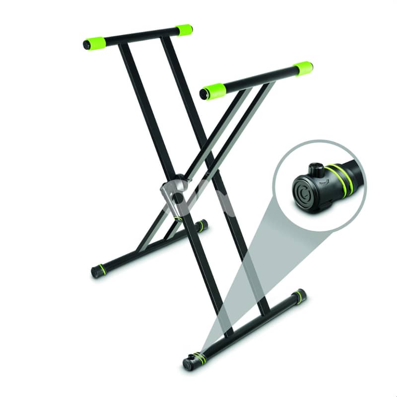 Gravity KSX 2 RD Set with Keyboard Stand X-Form Double and Rapid Desk - Musical Instruments ...