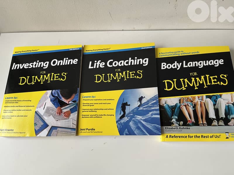 Dummies Collection Bundle / Body Language / Investing online / Coach ...