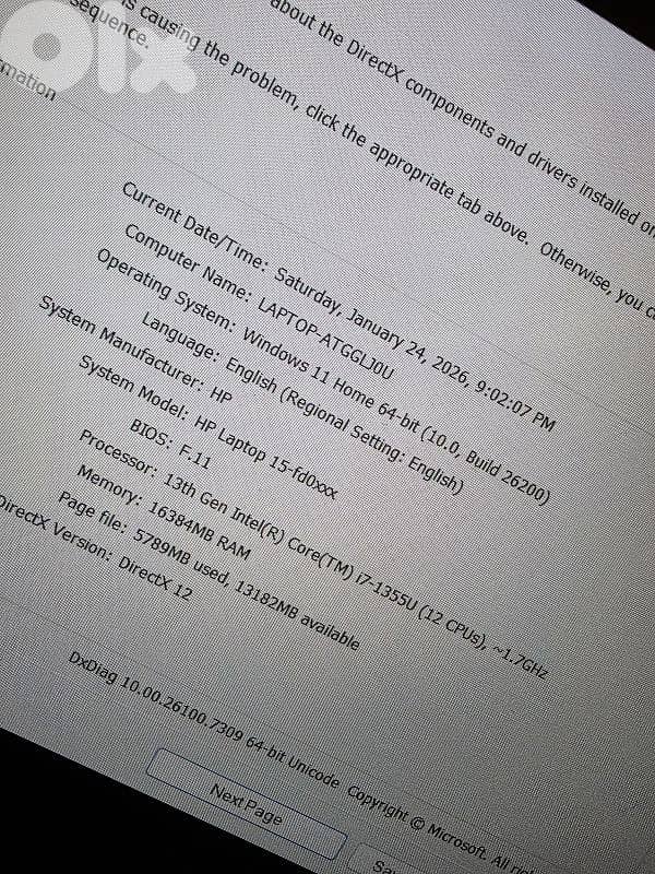 BRAND NEW HP 15 CORE I7 GENERATION 13 WITH 1 TERRA NVME - Laptops ...