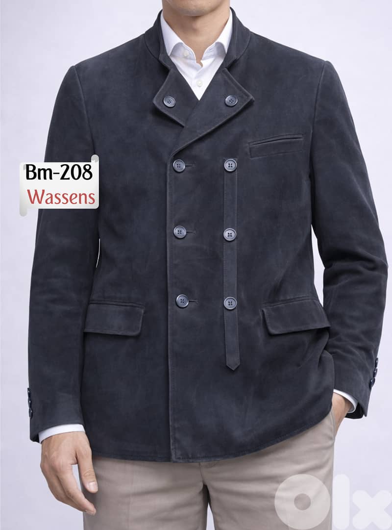 European Collection of Suede, Poly-Cot, & Bomull Blazers - Clothing for ...