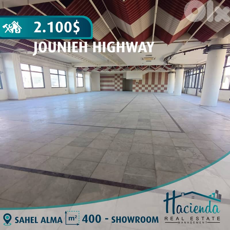 Showroom For Rent On Jounieh Highway - Commercials For Rent - 116760553