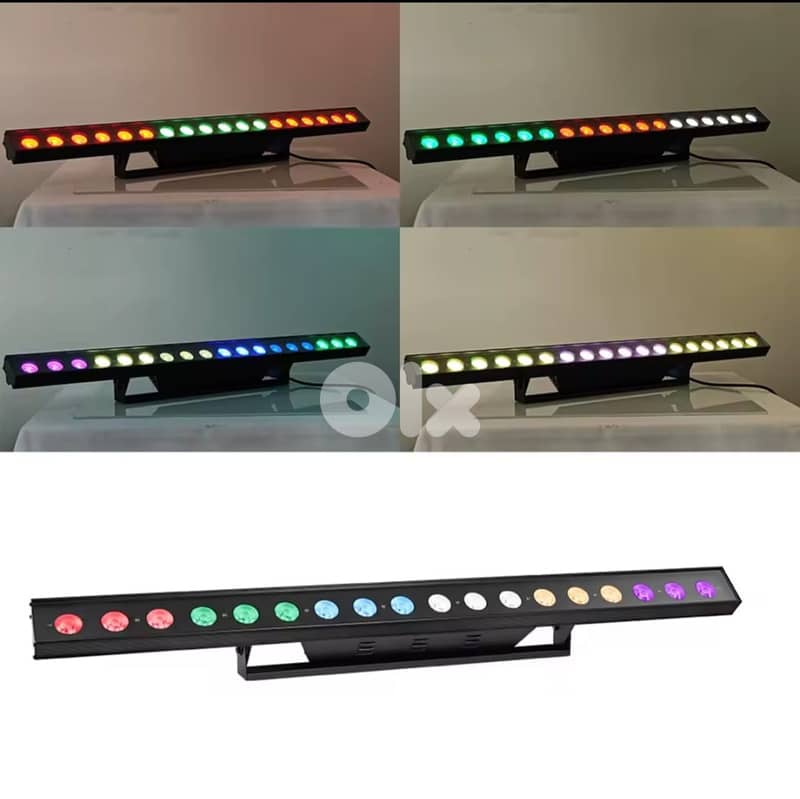 18×10W LED Wall Washer – RGB Stage & Architectural Wash Light - Musical ...