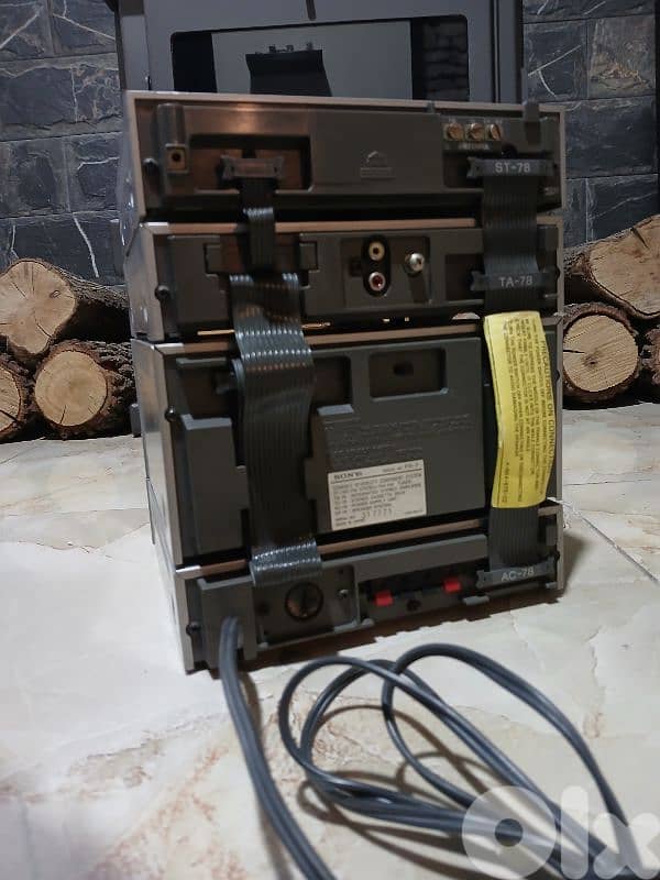Rare sony FH-7 / vintage HiFi system Sony's first stereo ستريو قديم ...